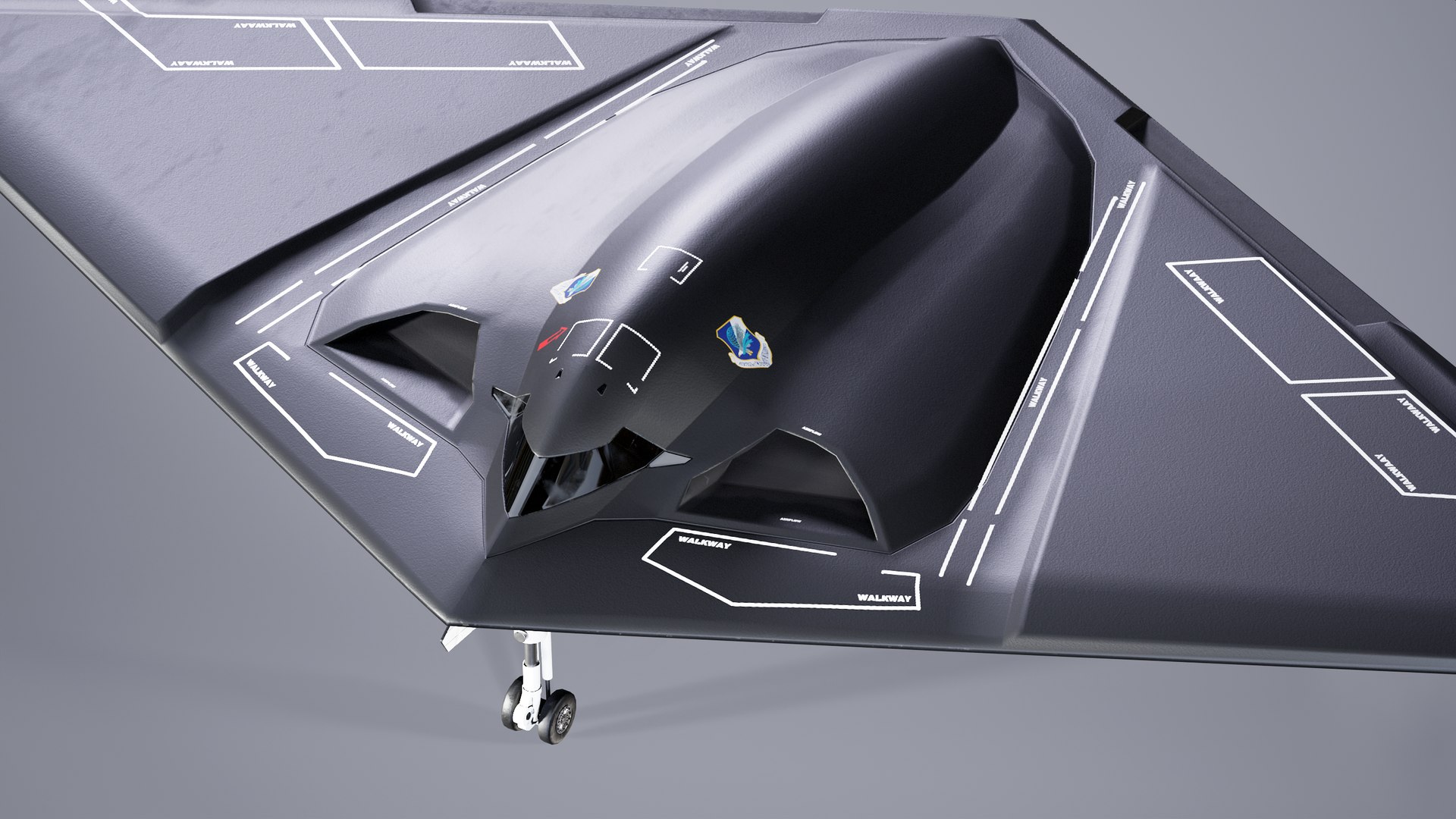 3D model Northrop Grumman B-21 Raider Stealth Bomber - TurboSquid 2087211