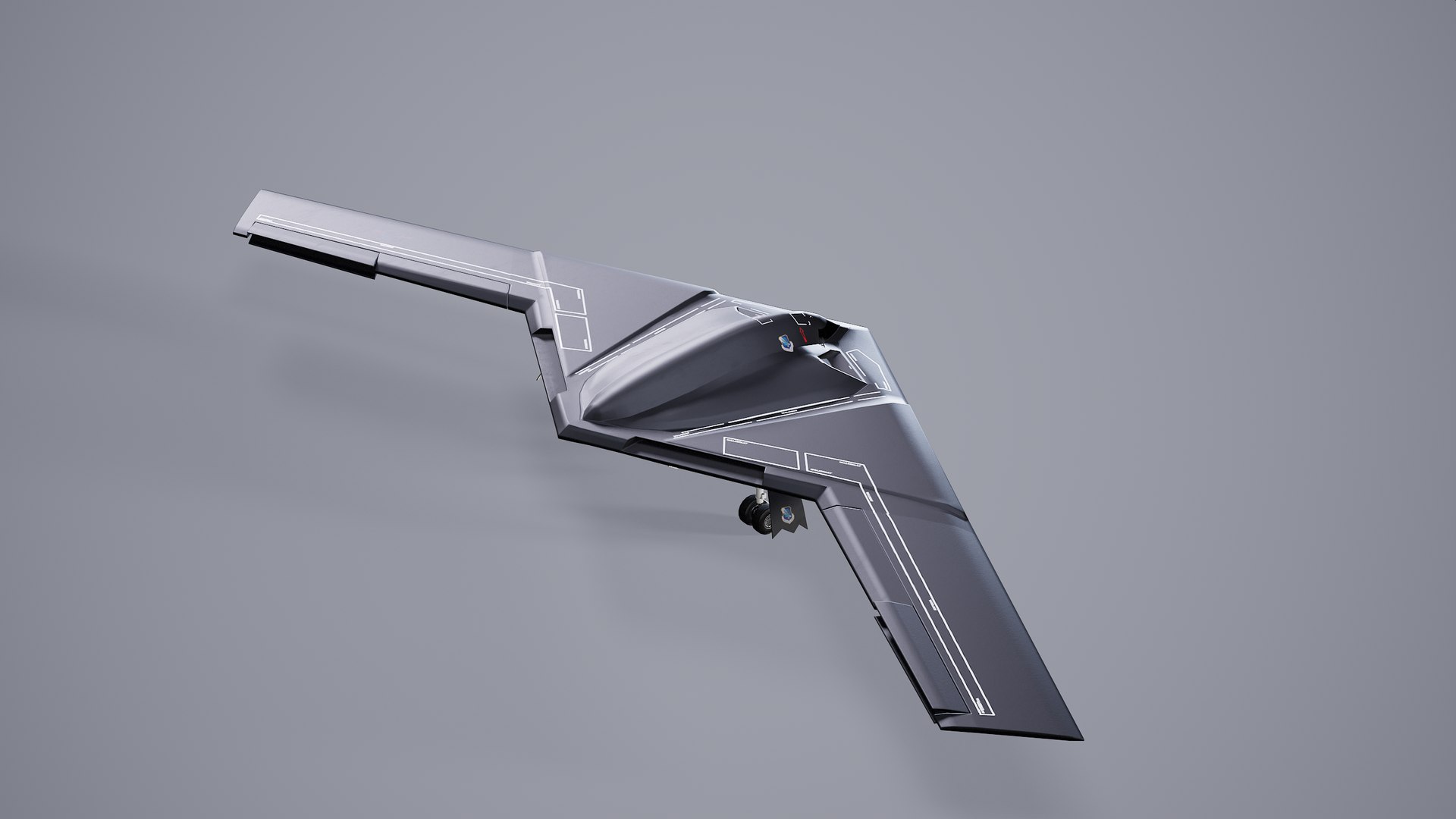 3D model Northrop Grumman B-21 Raider Stealth Bomber - TurboSquid 2087211