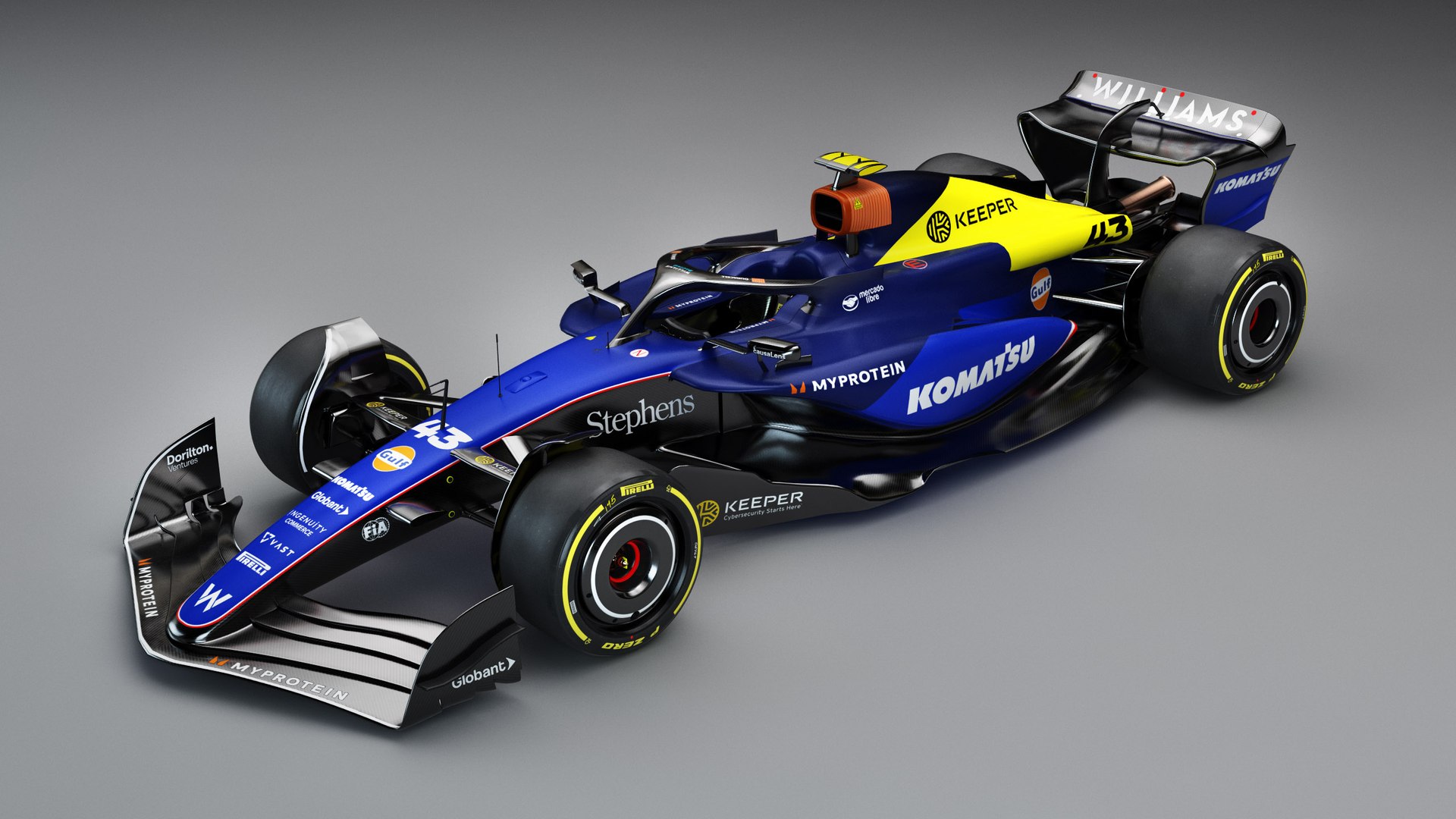 F1 Williams FW46 Season 2024 3D Model - TurboSquid 2309051