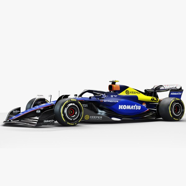 modelo 3d Williams FW46 de Fórmula 1 Temporada 2024 - TurboSquid 2309051