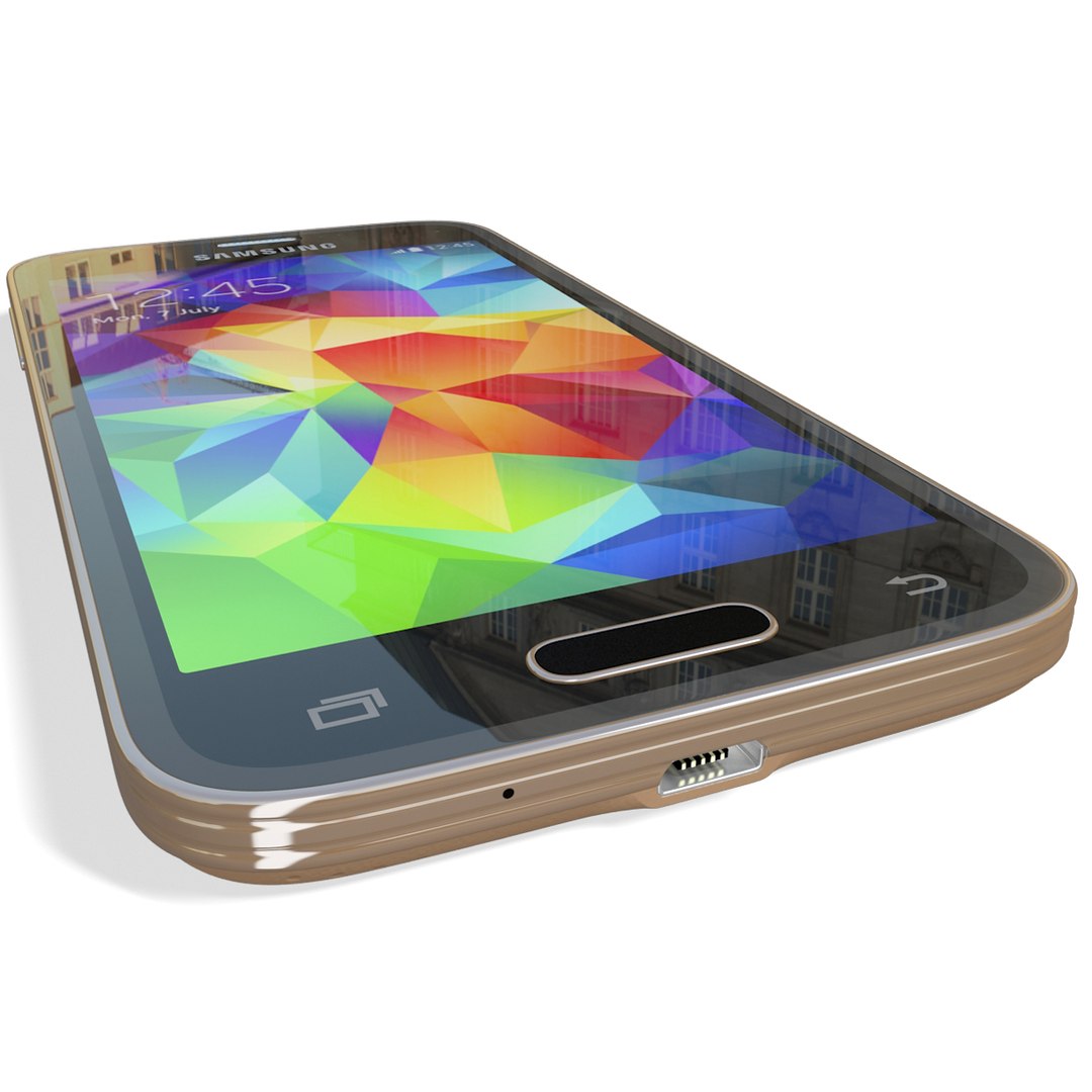 realistic samsung galaxy s5 3d max