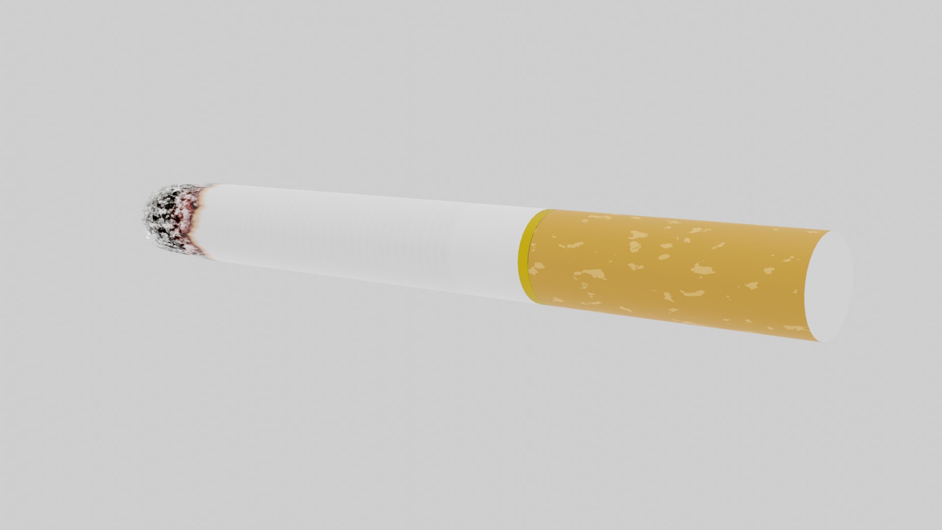 3D Used Cigarette Model - TurboSquid 1893739