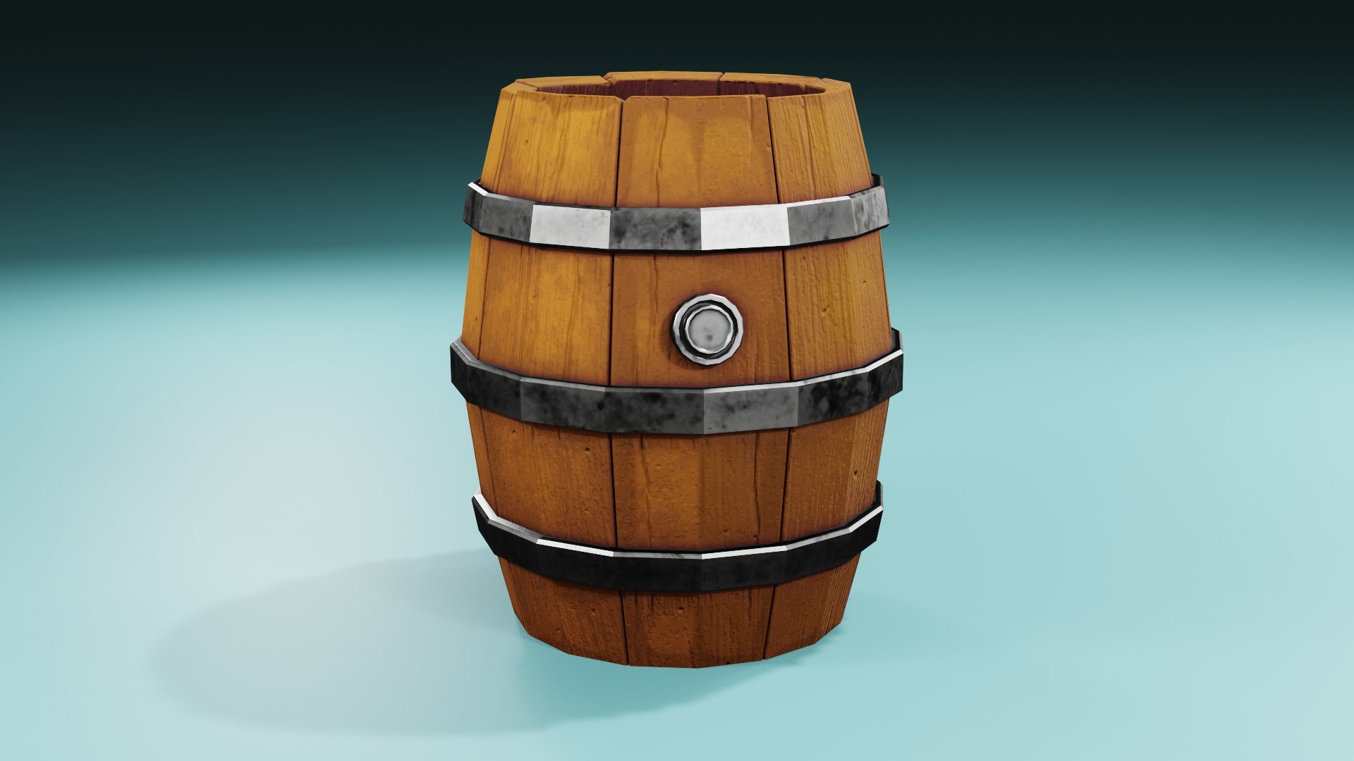 Stylized Barrel 3D - TurboSquid 2279153