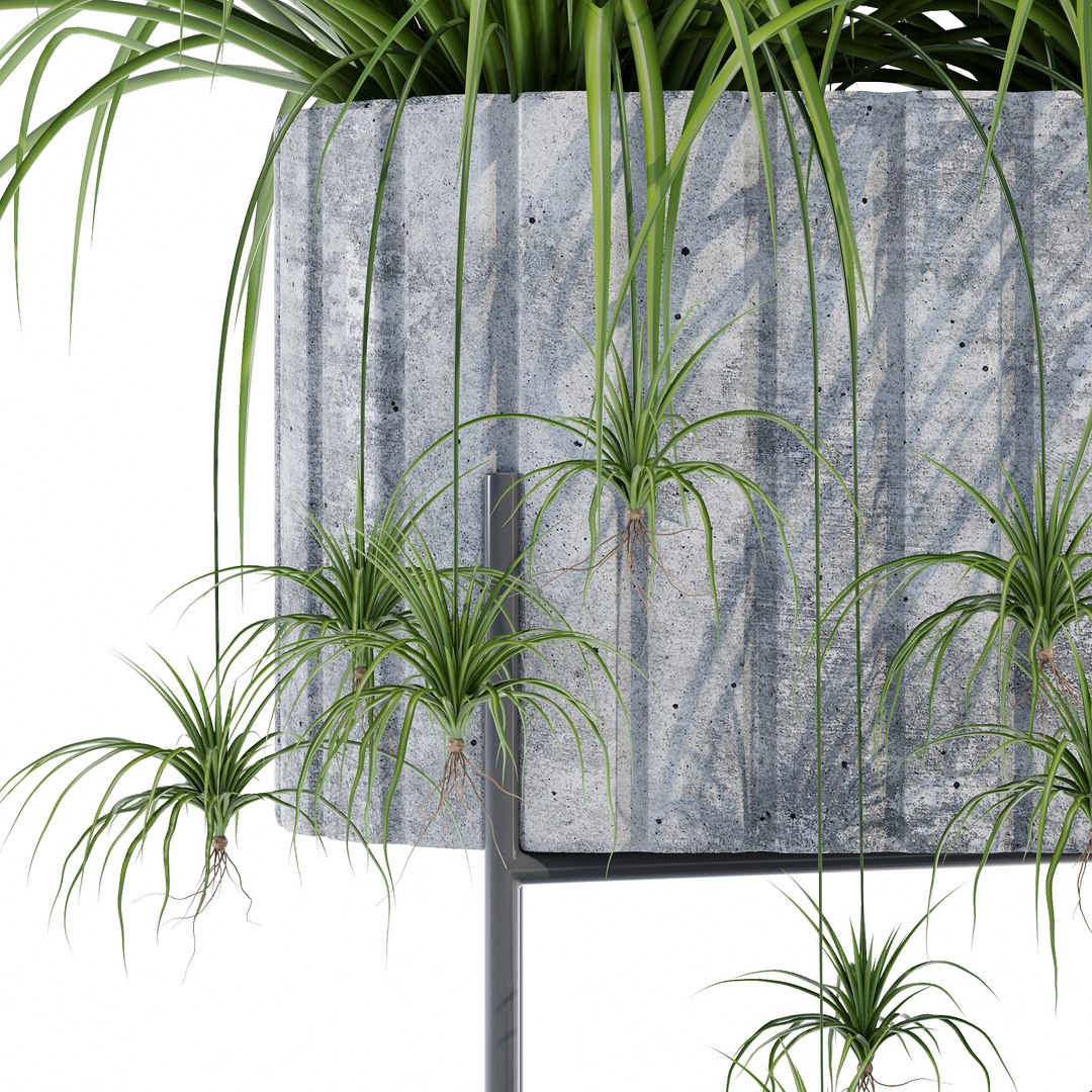 Ellipse Linea Flowerpot 3D - TurboSquid 1471900