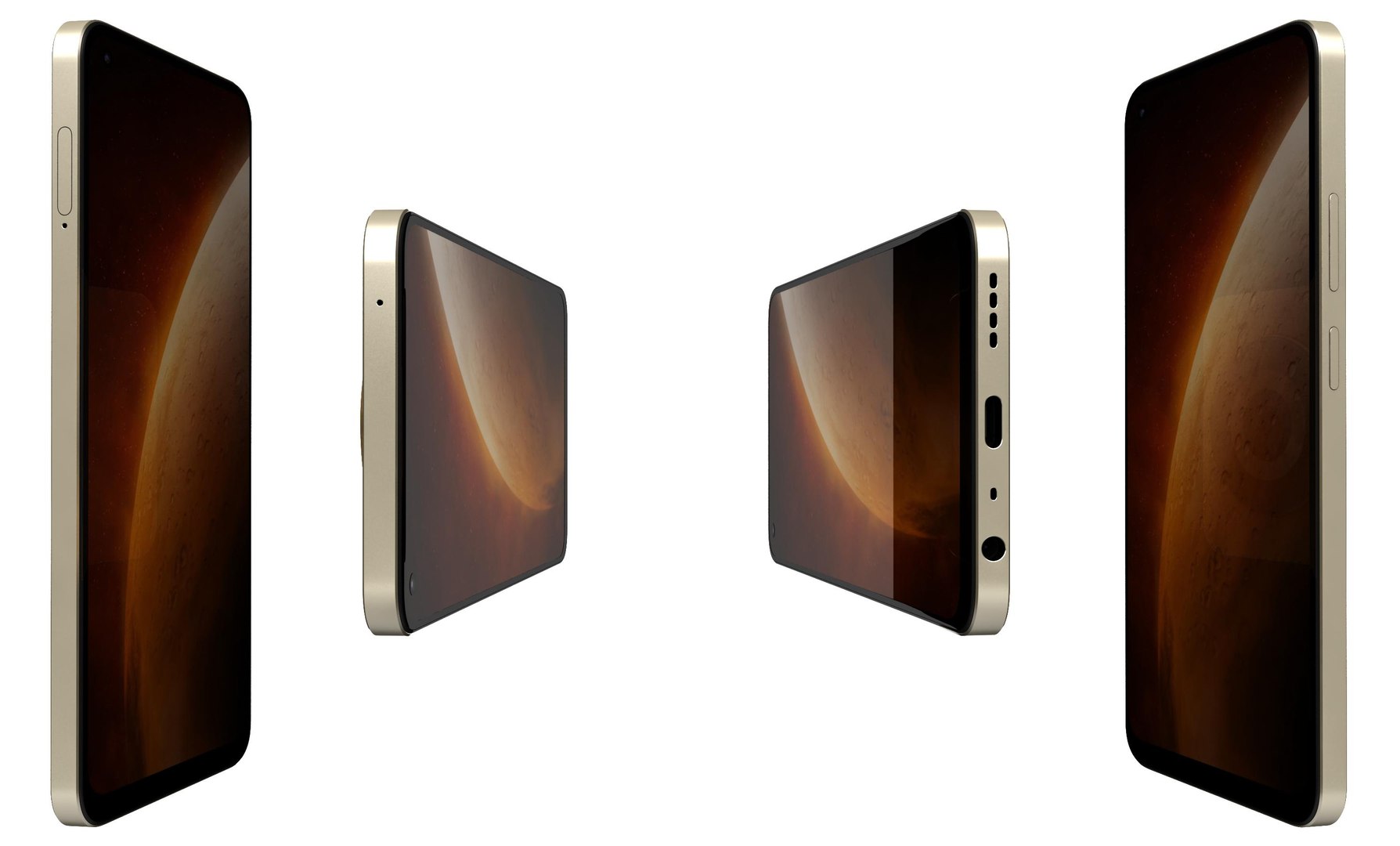 Realme Narzo 60 Mars Orange Model - TurboSquid 2094440