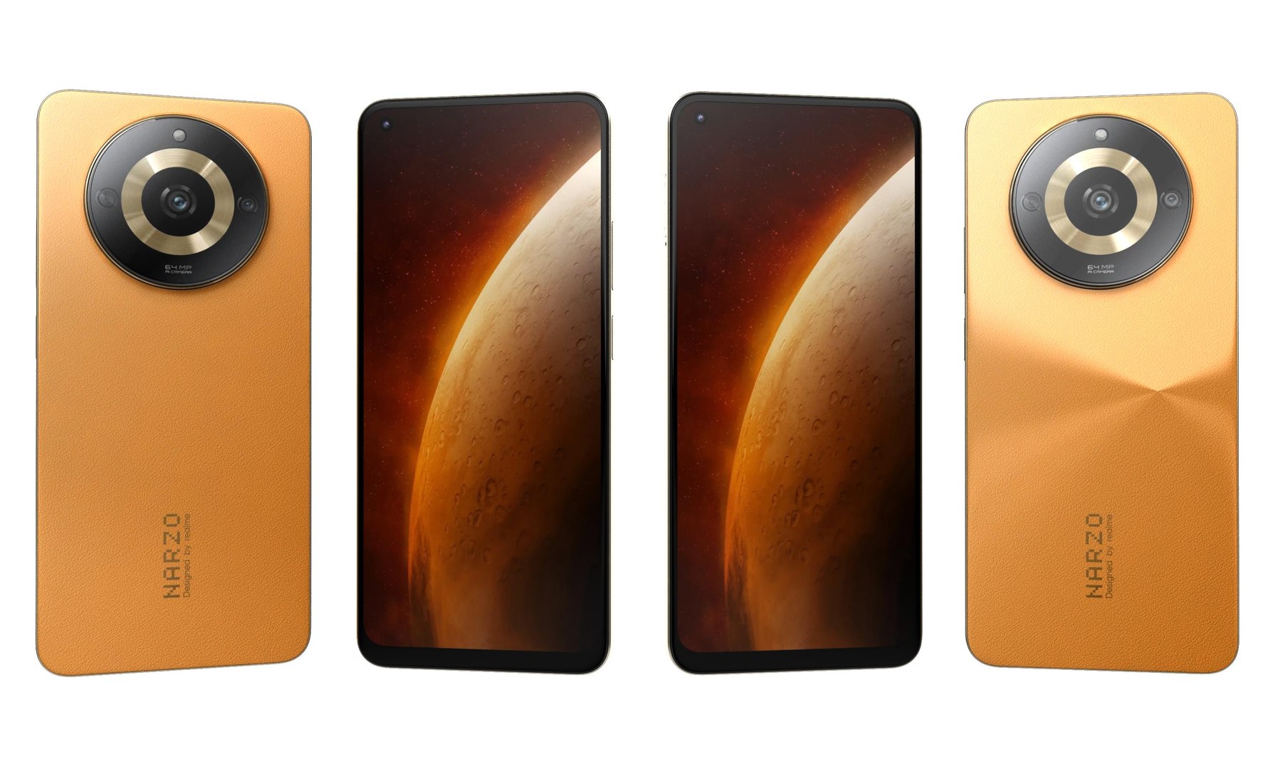 Realme Narzo 60 Mars Orange model - TurboSquid 2094440