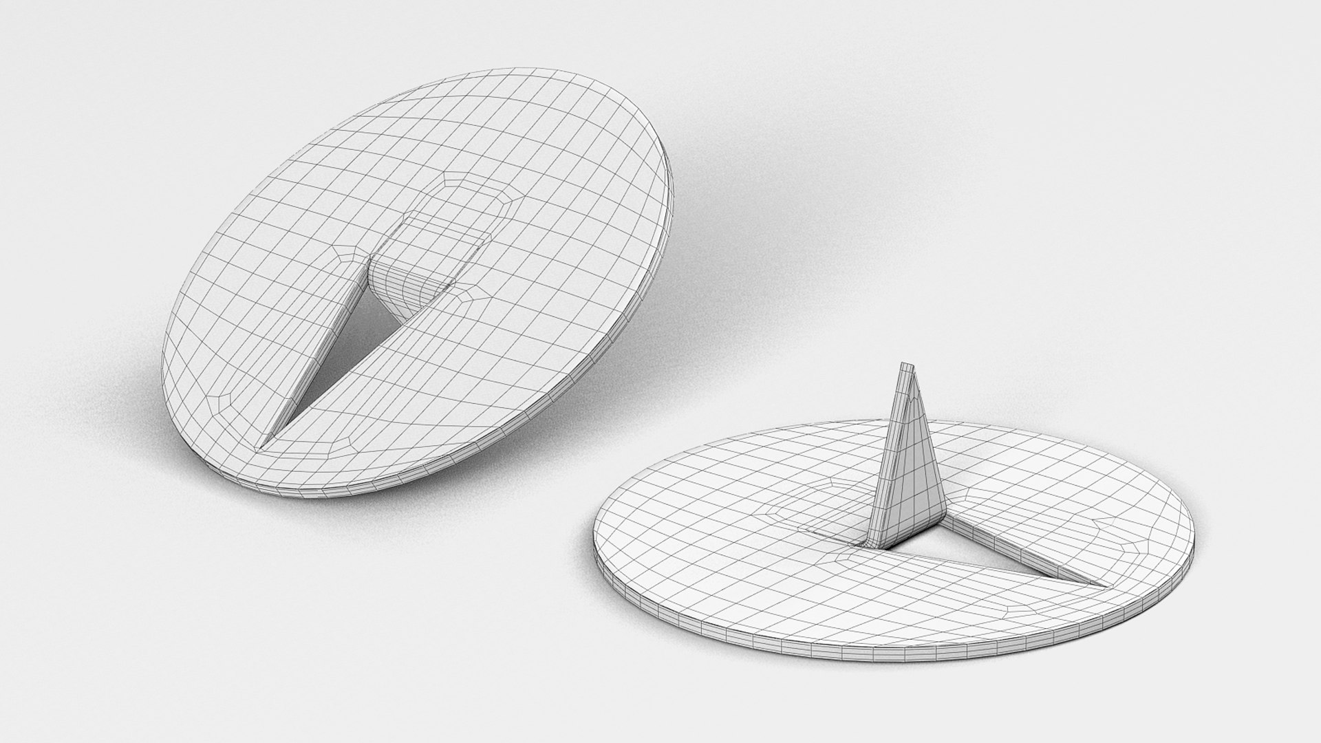 Metal Stationery Buttons 3D Model - TurboSquid 1725203