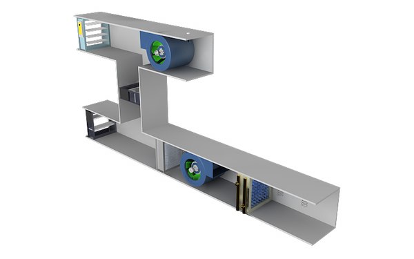 Air ahu fan 3D model - TurboSquid 1275310