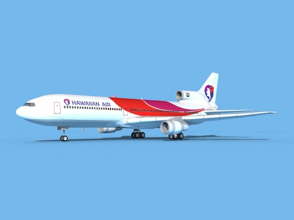 3D lockheed l-1011-10 airliner model - TurboSquid 1488907
