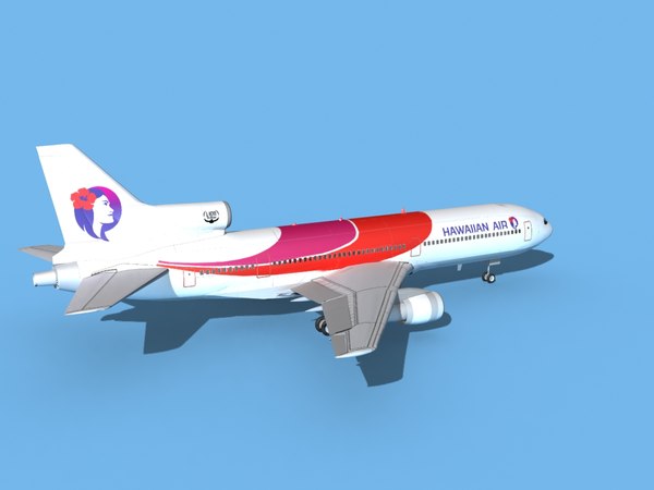 3D lockheed l-1011-10 airliner model - TurboSquid 1488907