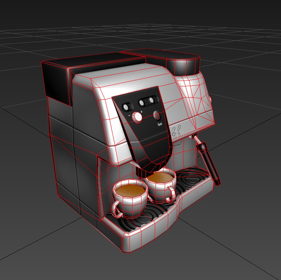 Coffee Machine 3d Model