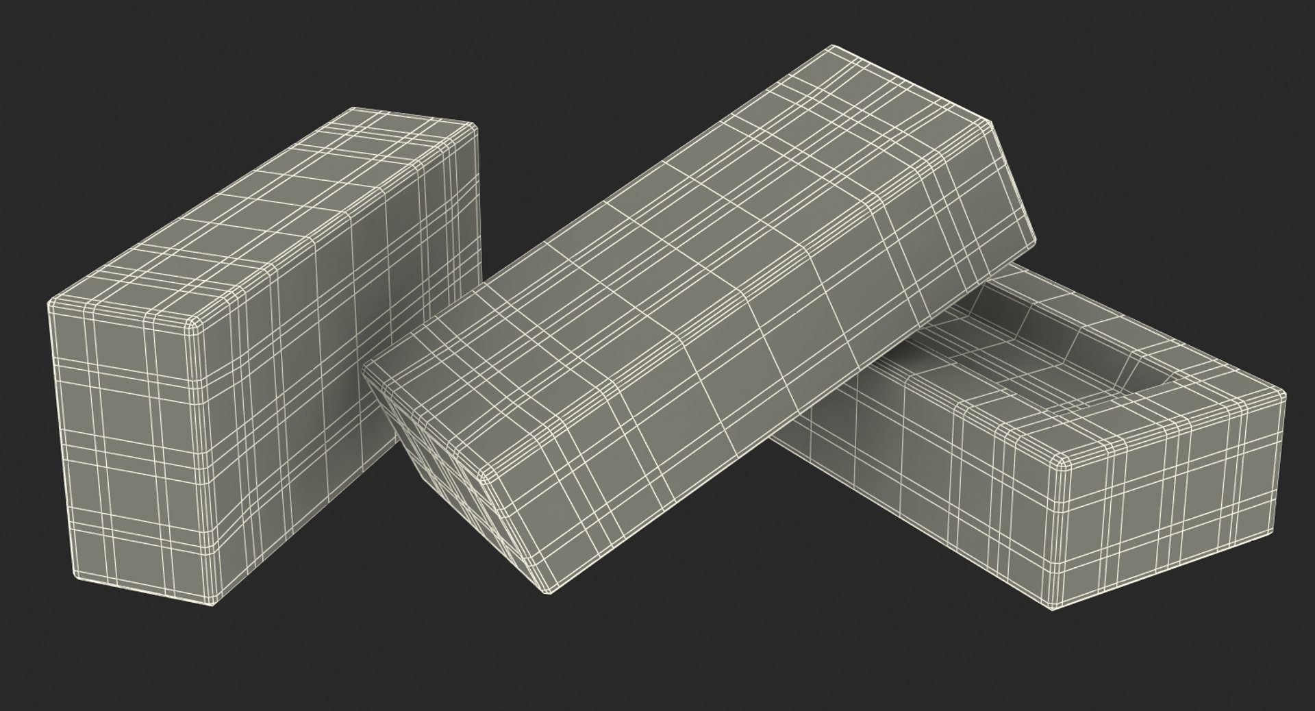 3D Bricks Red Block - TurboSquid 1339402