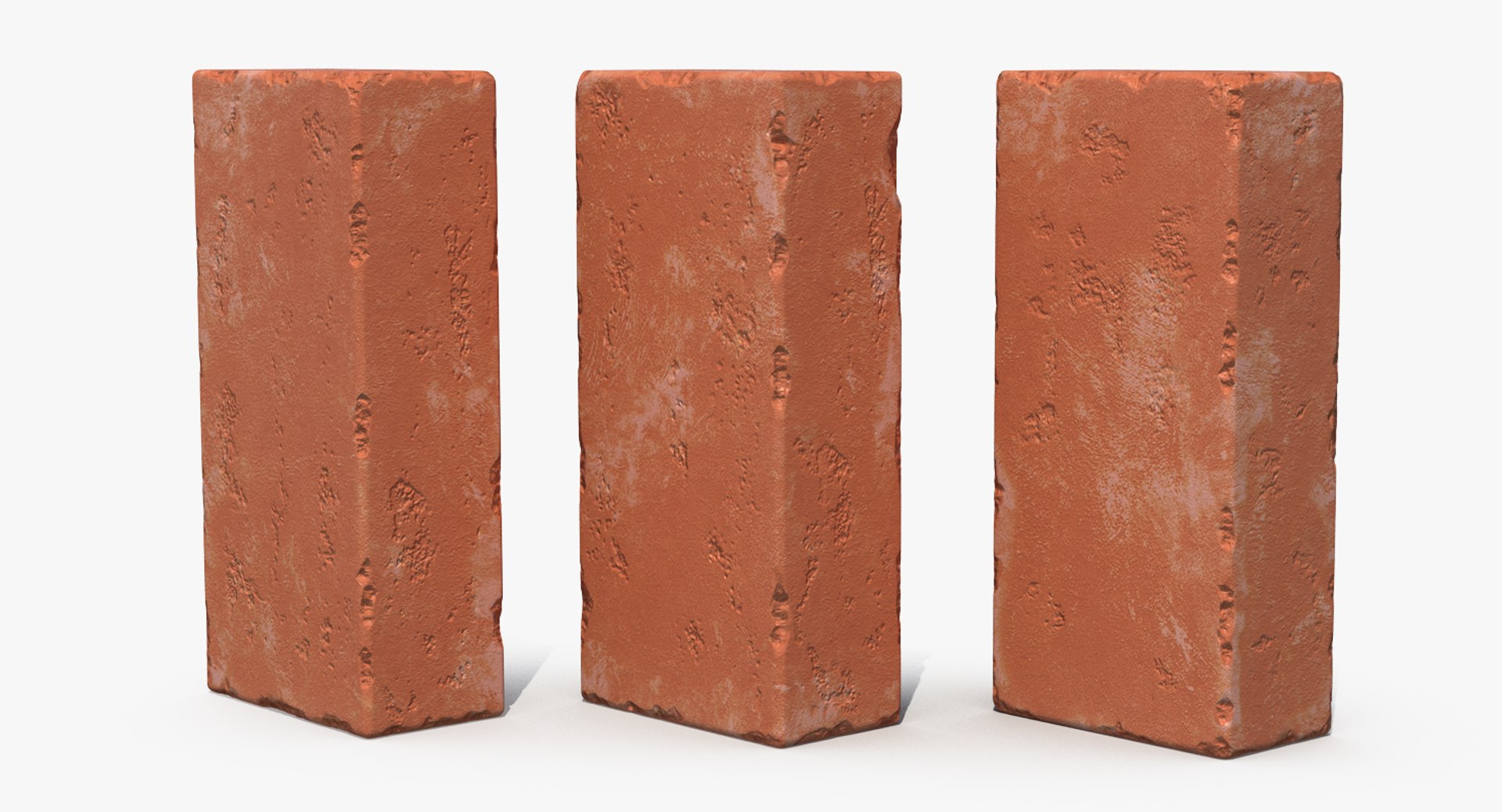 3D Bricks Red Block - TurboSquid 1339402
