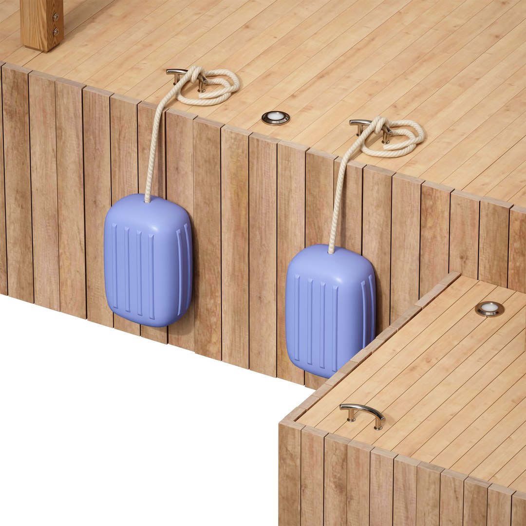 Wooden Pier Jetty 3D - TurboSquid 2245600