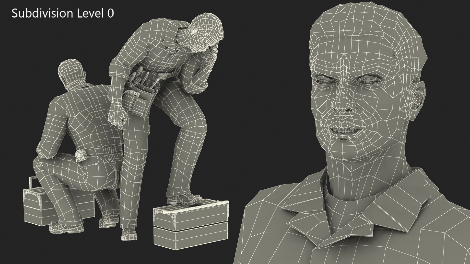 Locksmith rigged 3D model - TurboSquid 1576943