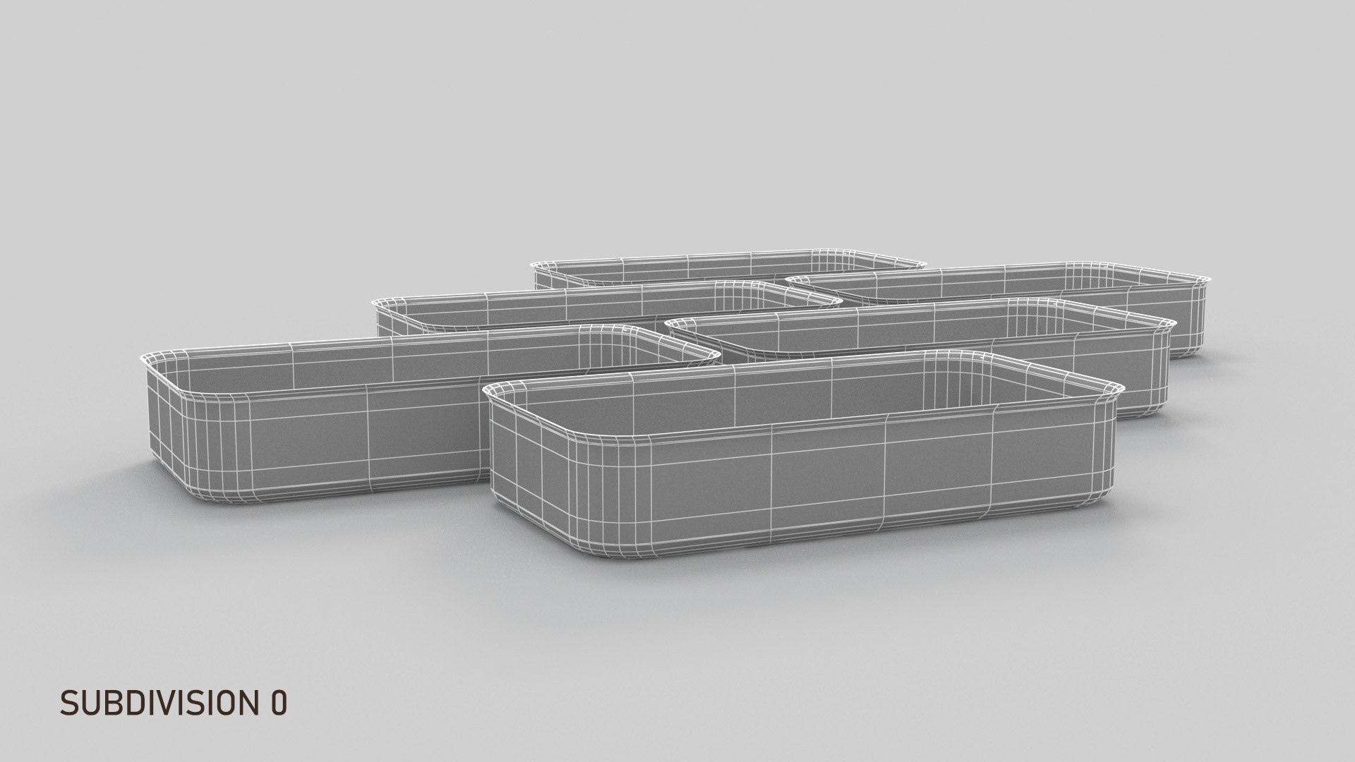 3D Model Cat Litter Box - TurboSquid 2204116