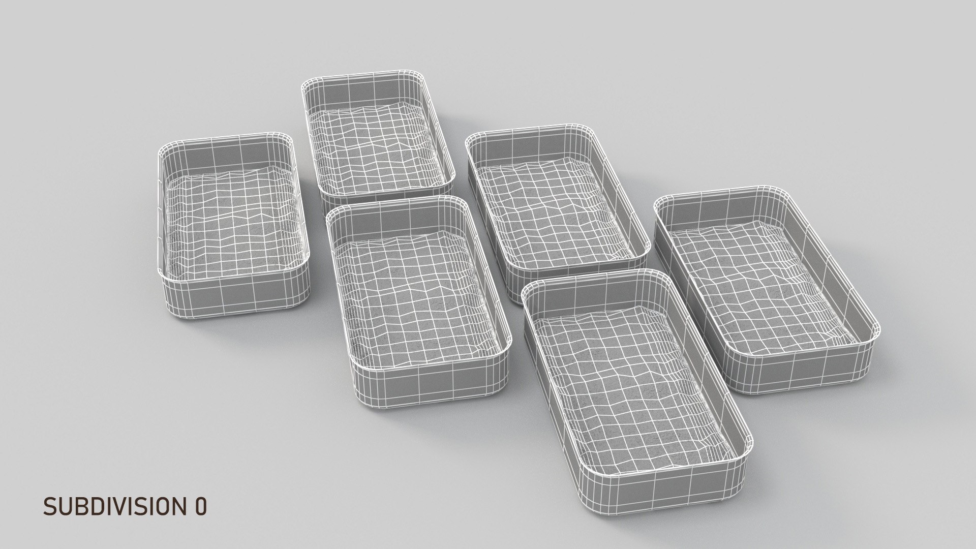 3D Model Cat Litter Box - TurboSquid 2204116