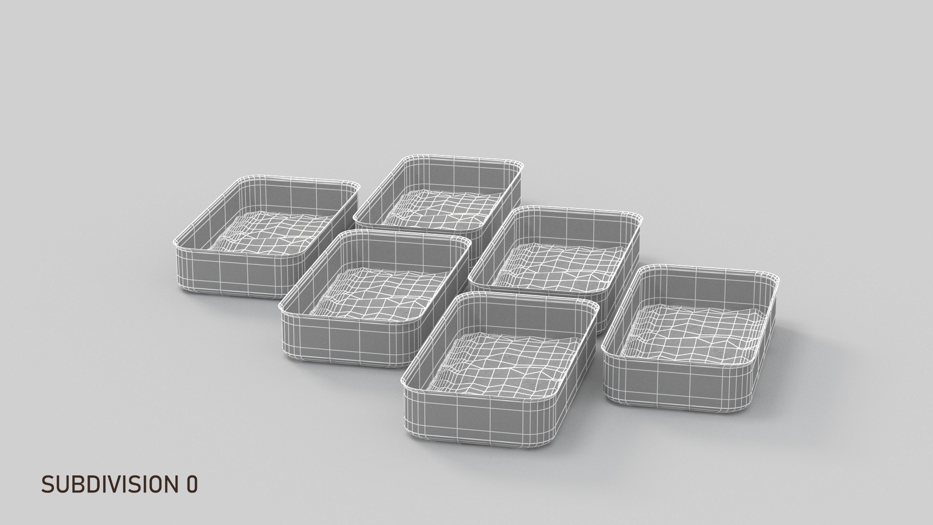 3D Model Cat Litter Box - TurboSquid 2204116