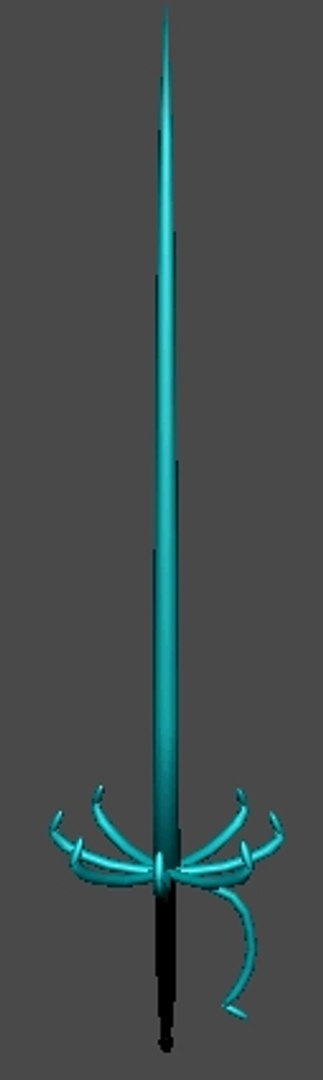 3ds Max Rapier Weapons Dueling