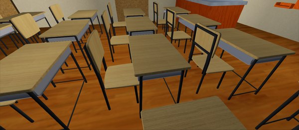 Classroom Blender Models for Download | TurboSquid