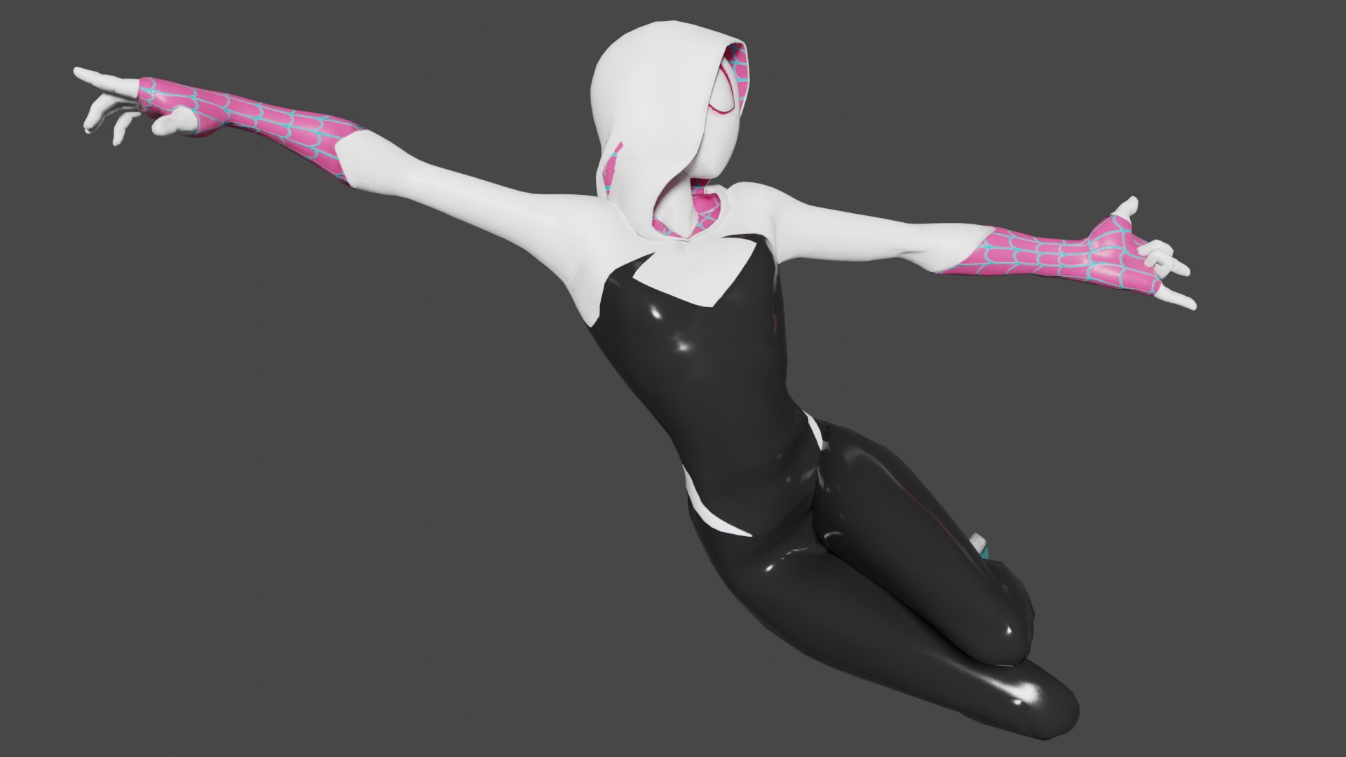 Spider Gwen 3d Model Turbosquid 2386803