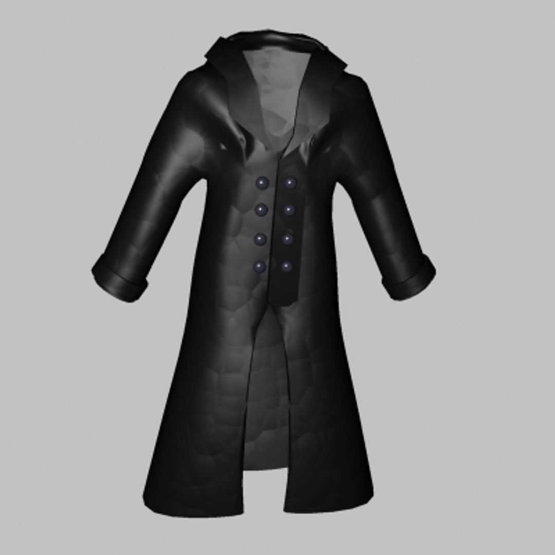 Maya Leather Raincoat