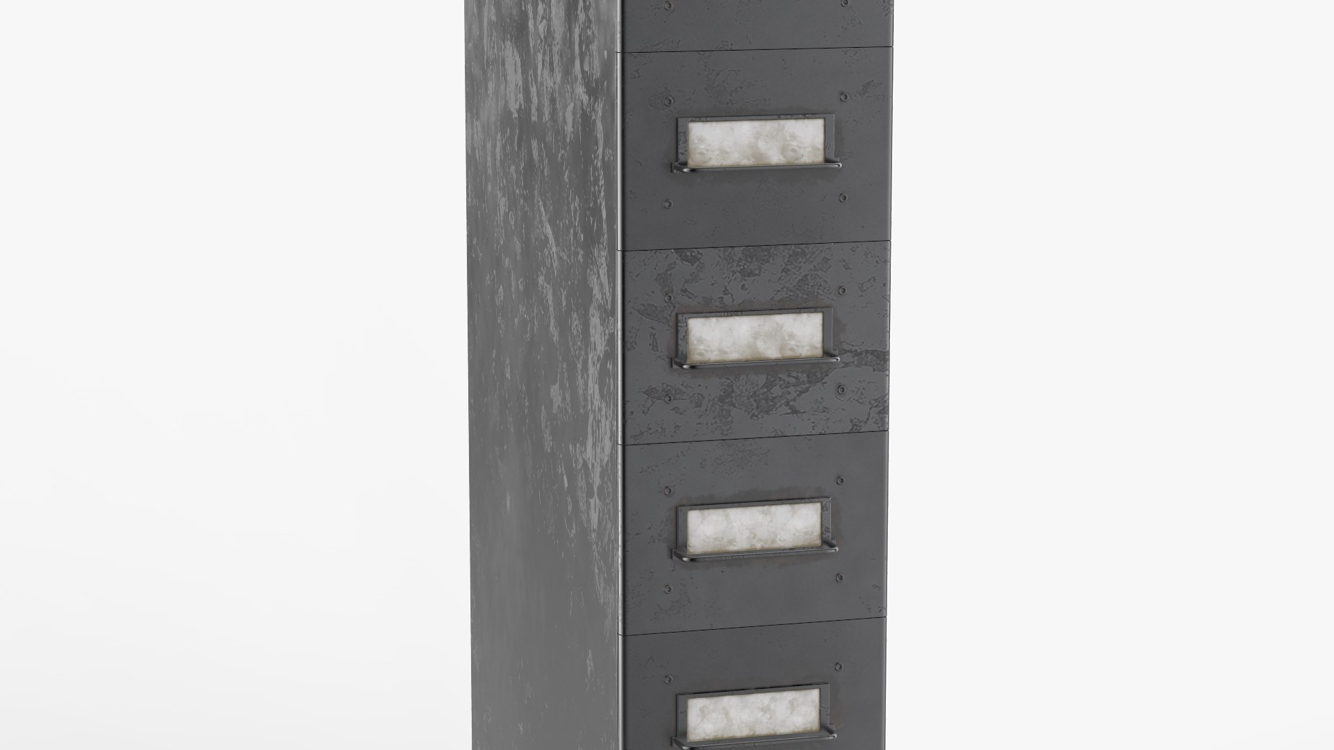 Column Drawer Cabinet 3D Model - TurboSquid 2249876