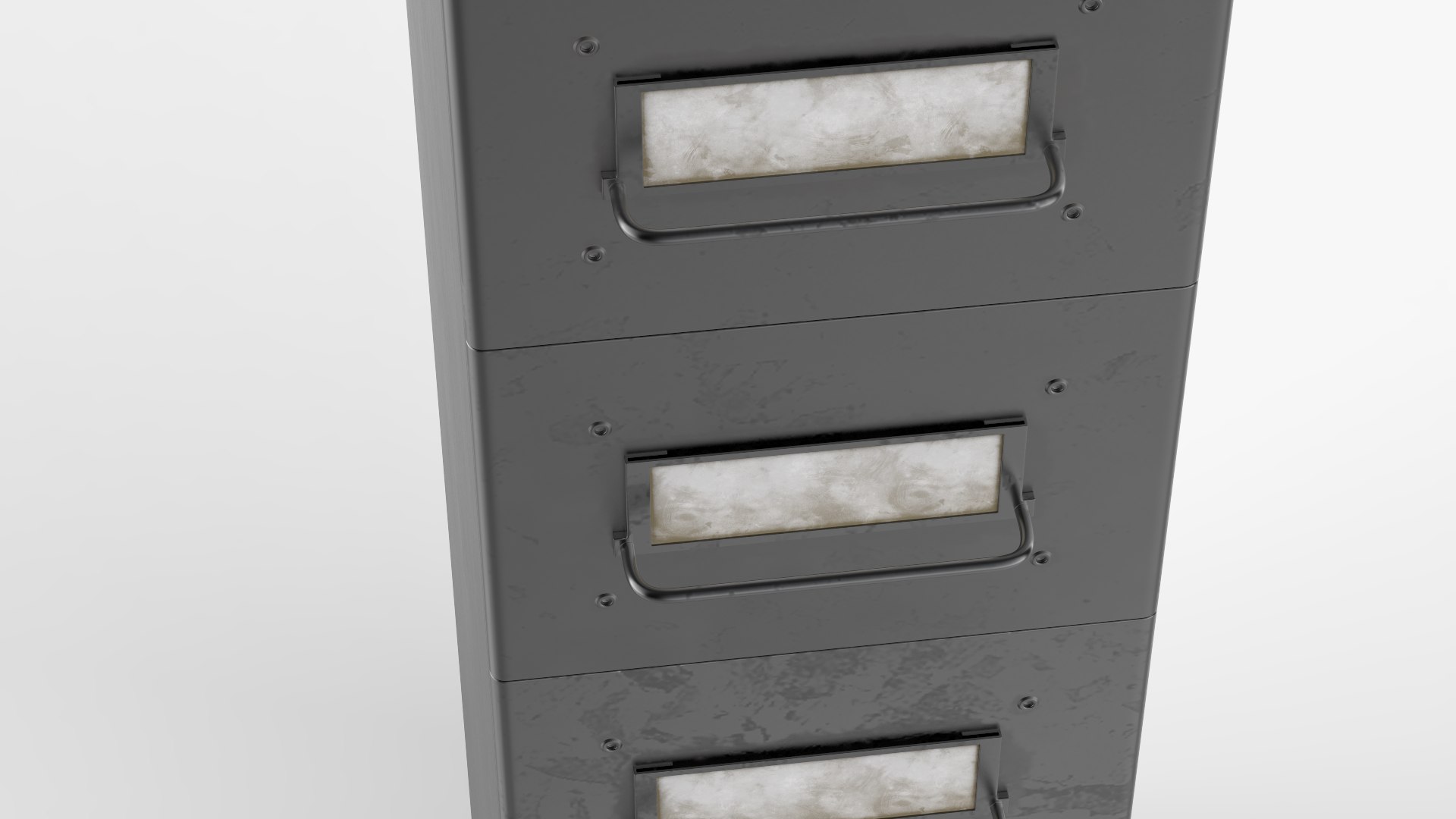 Column Drawer Cabinet 3D Model - TurboSquid 2249876