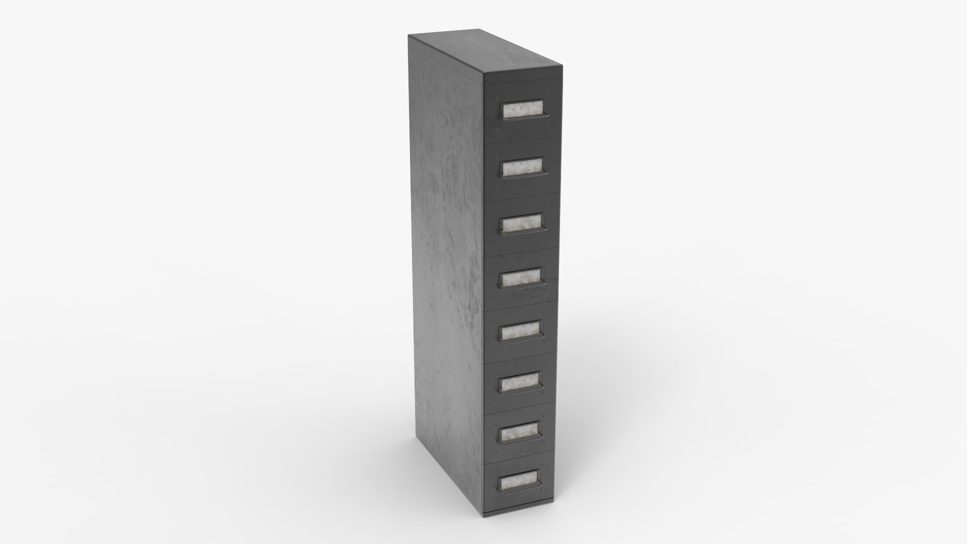 Column Drawer Cabinet 3D Model - TurboSquid 2249876
