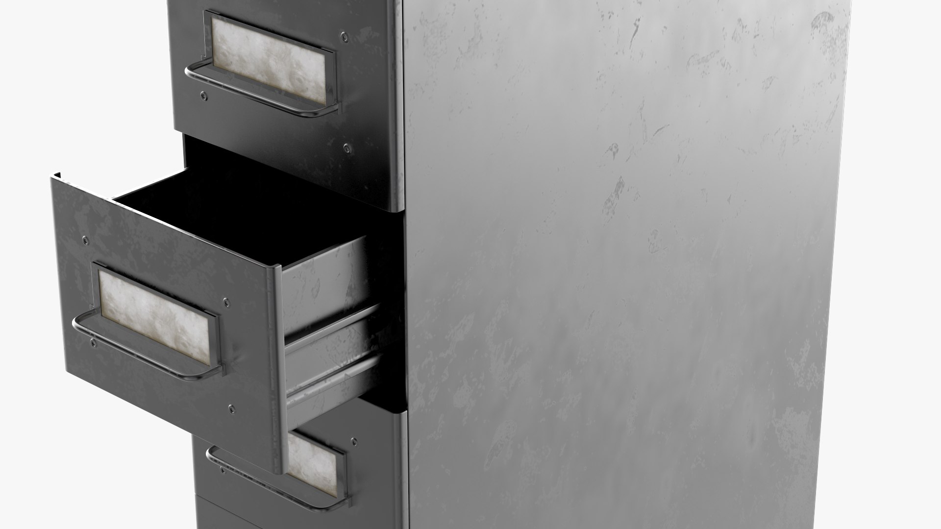 Column Drawer Cabinet 3D Model - TurboSquid 2249876