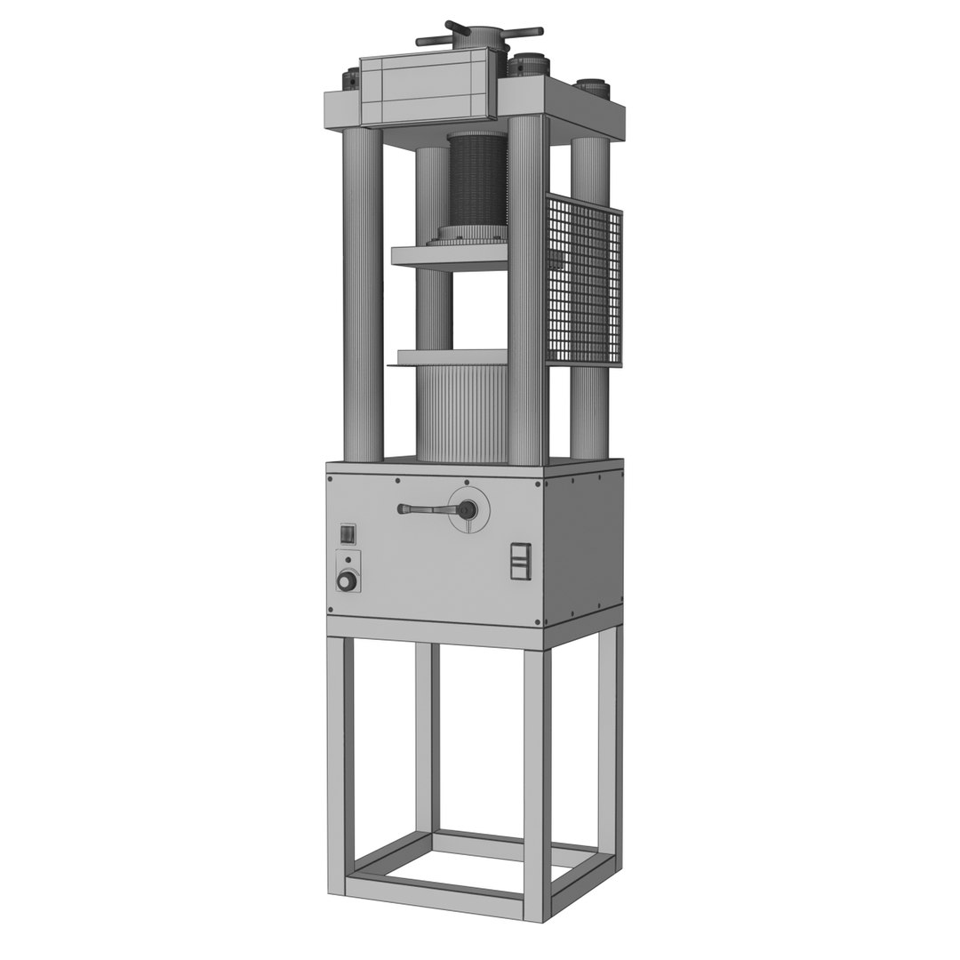 3D Model Hydraulic Press - TurboSquid 1651186
