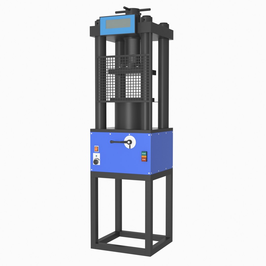 3D Model Hydraulic Press - TurboSquid 1651186