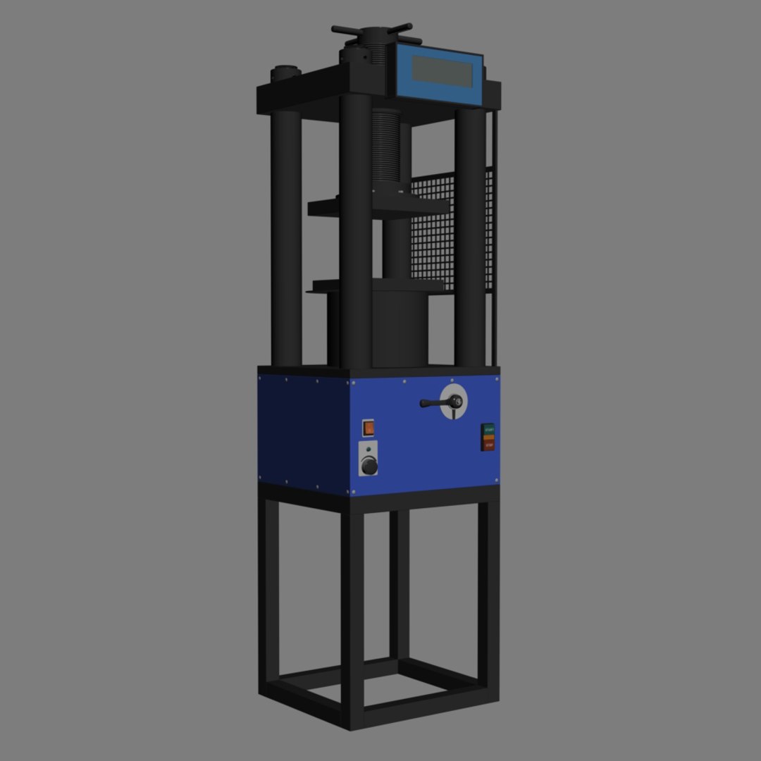 3D Model Hydraulic Press - TurboSquid 1651186