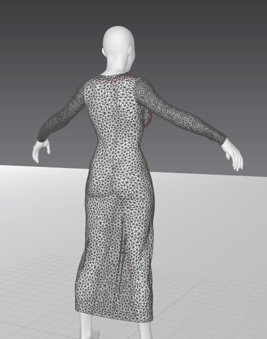 Dress03 marvelous 3D model - TurboSquid 1477433