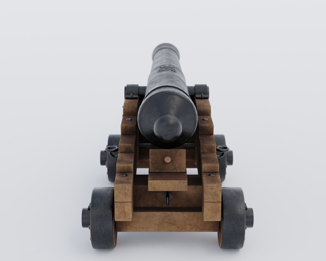 3D 17th Century Cannon Model - TurboSquid 2068243