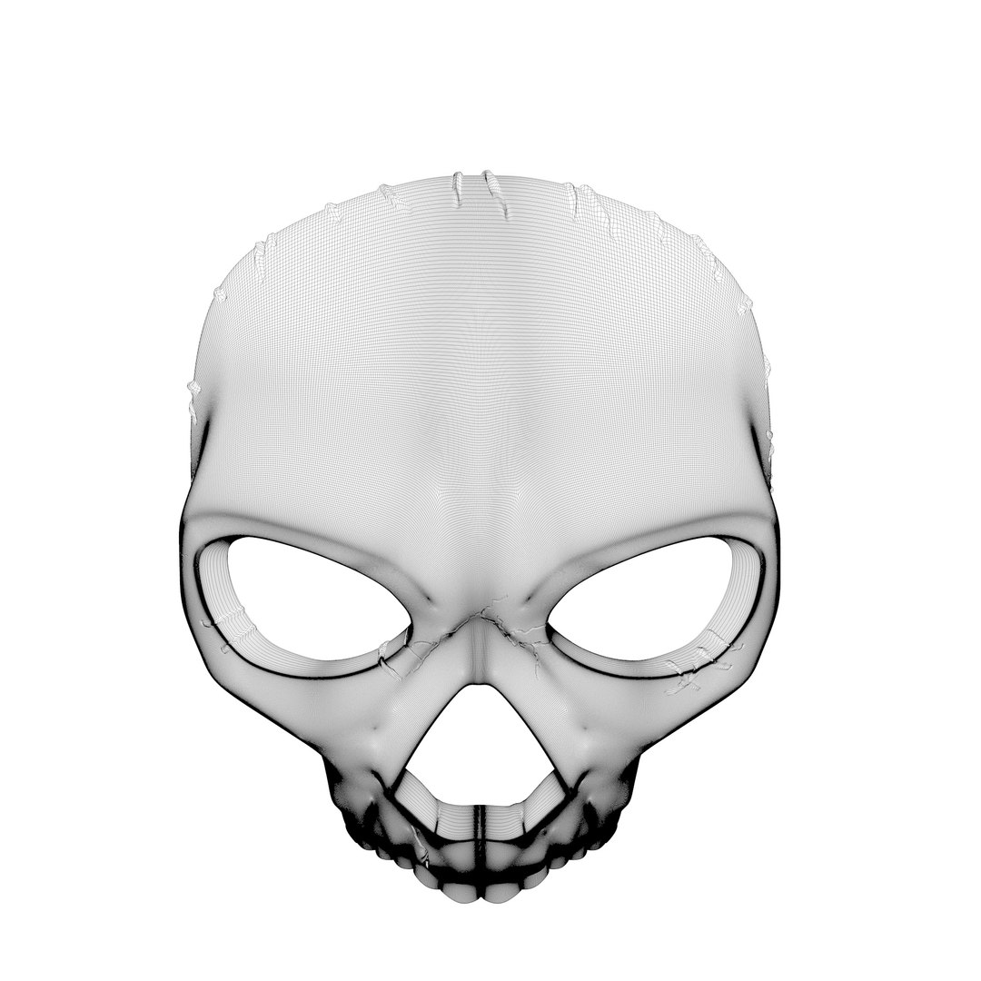 3D CoD Ghost Mask Model - TurboSquid 2117064