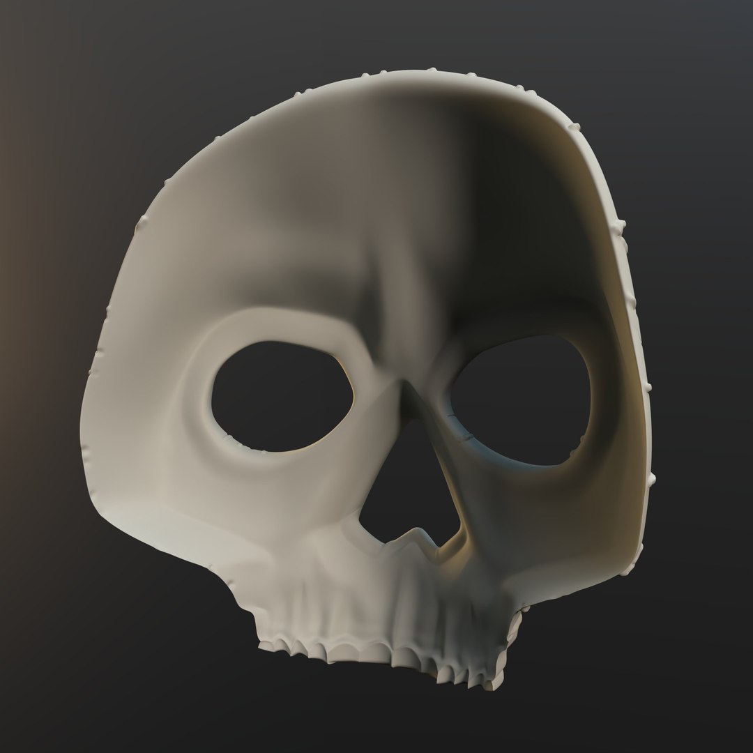 3D CoD Ghost Mask Model - TurboSquid 2117064