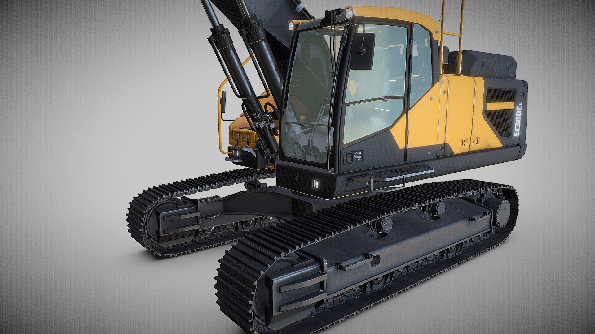 Volvo EC380EL 3D - TurboSquid 2150969