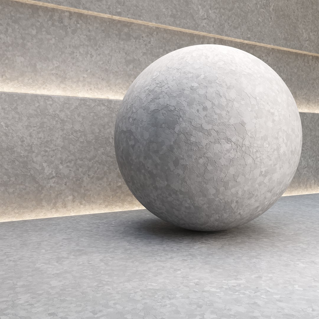 3D Decorative Plaster Material 08 - TurboSquid 2096175