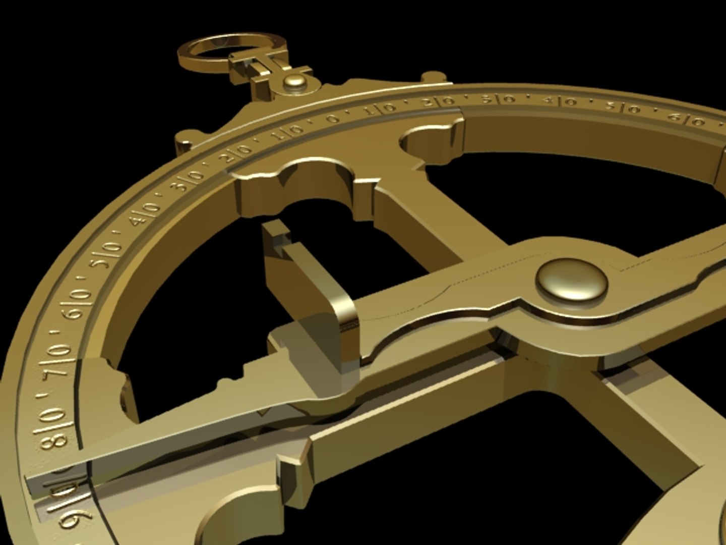 3d Model Astrolabe