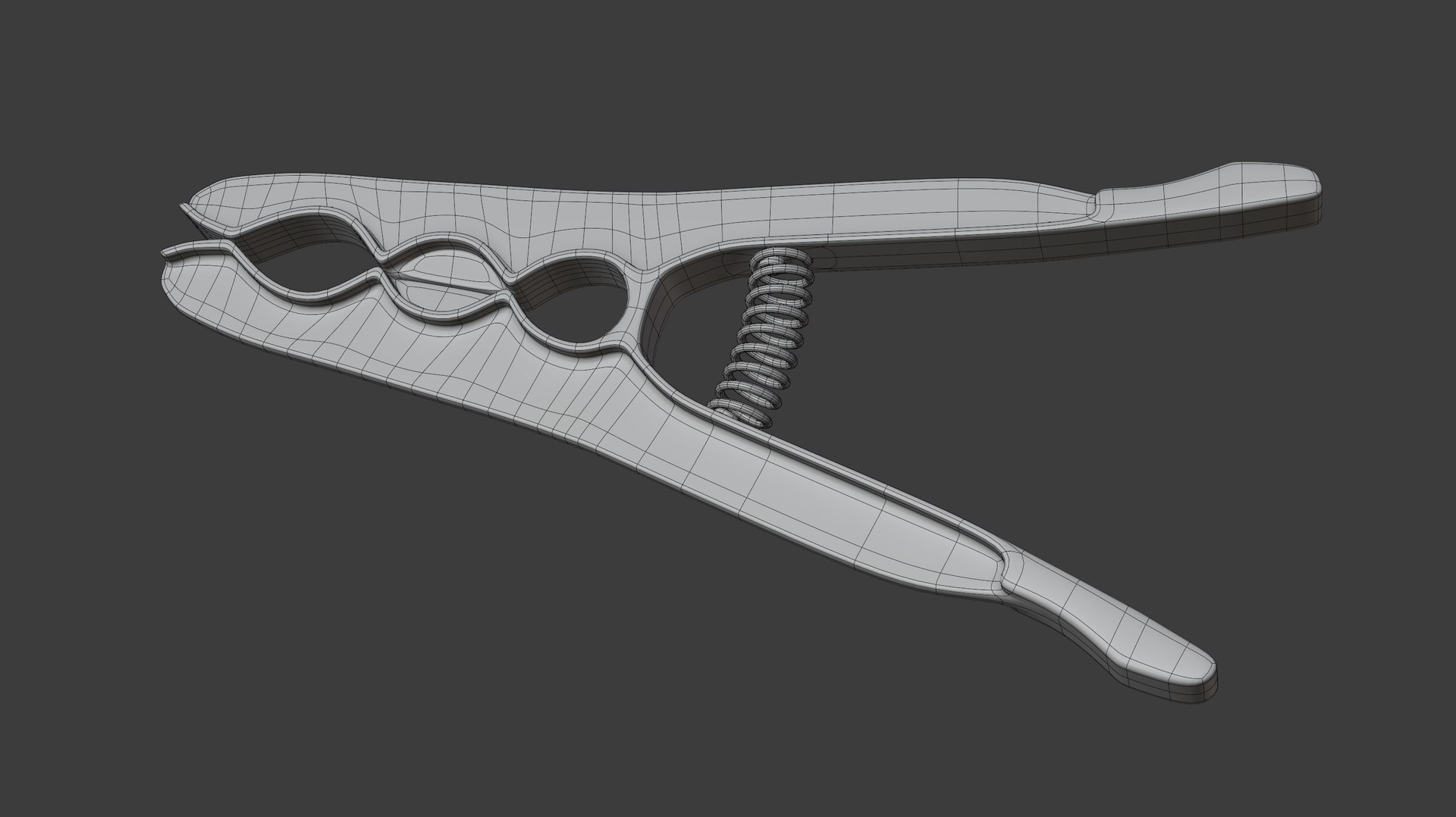 3D Model Plastic Clothes Peg - TurboSquid 1681902