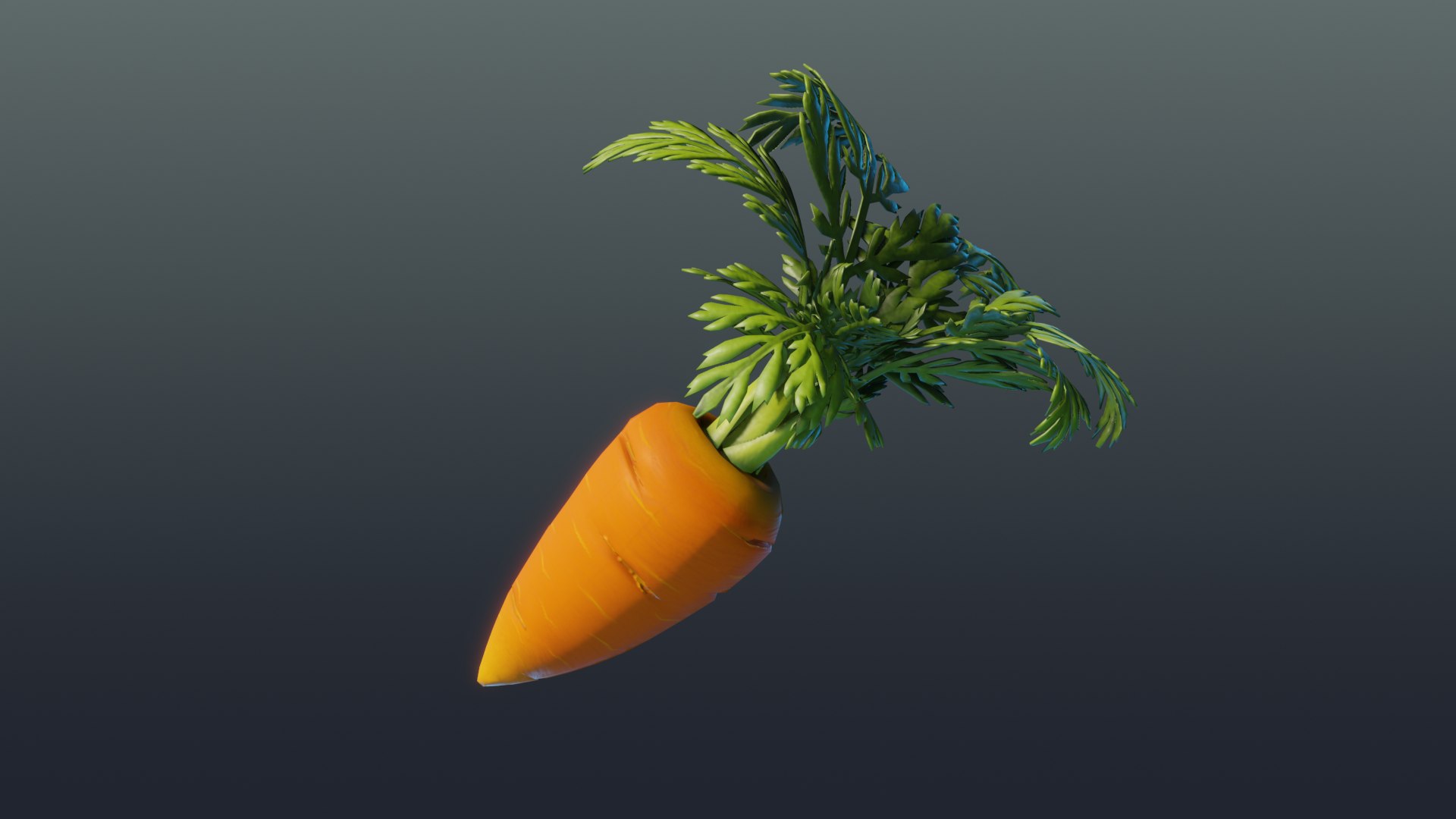 Cartoon Carrot 3D Model - TurboSquid 1728206