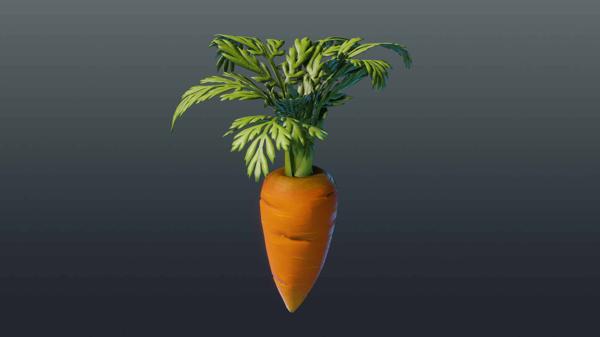 Cartoon Carrot 3D Model - TurboSquid 1728206