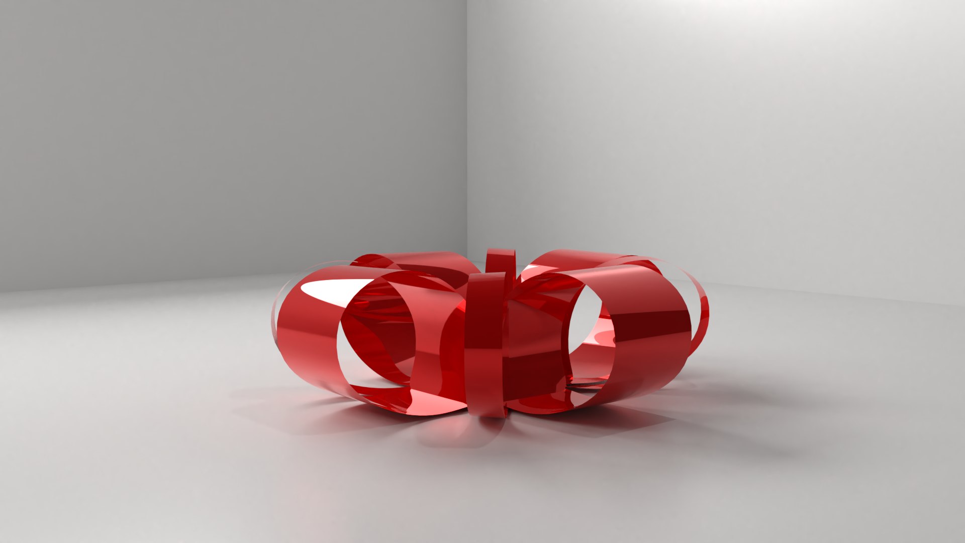 Red Ribbon 1 3D Model - TurboSquid 1471308