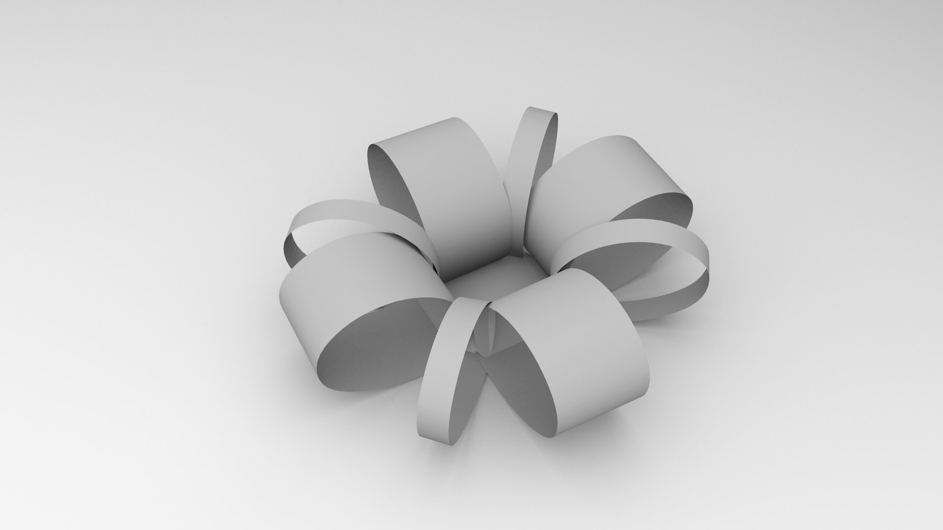 Red Ribbon 1 3D Model - TurboSquid 1471308