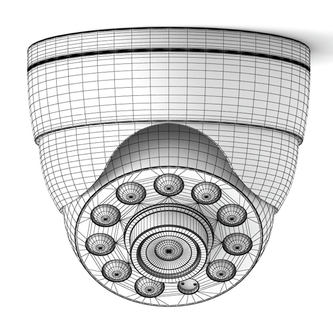 3dsmax surveillance camera