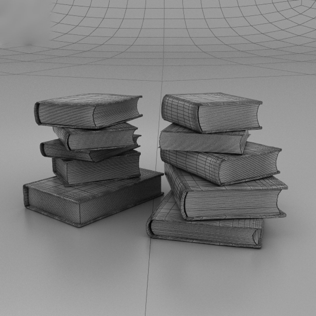 Old Books 3D Model - TurboSquid 1364363