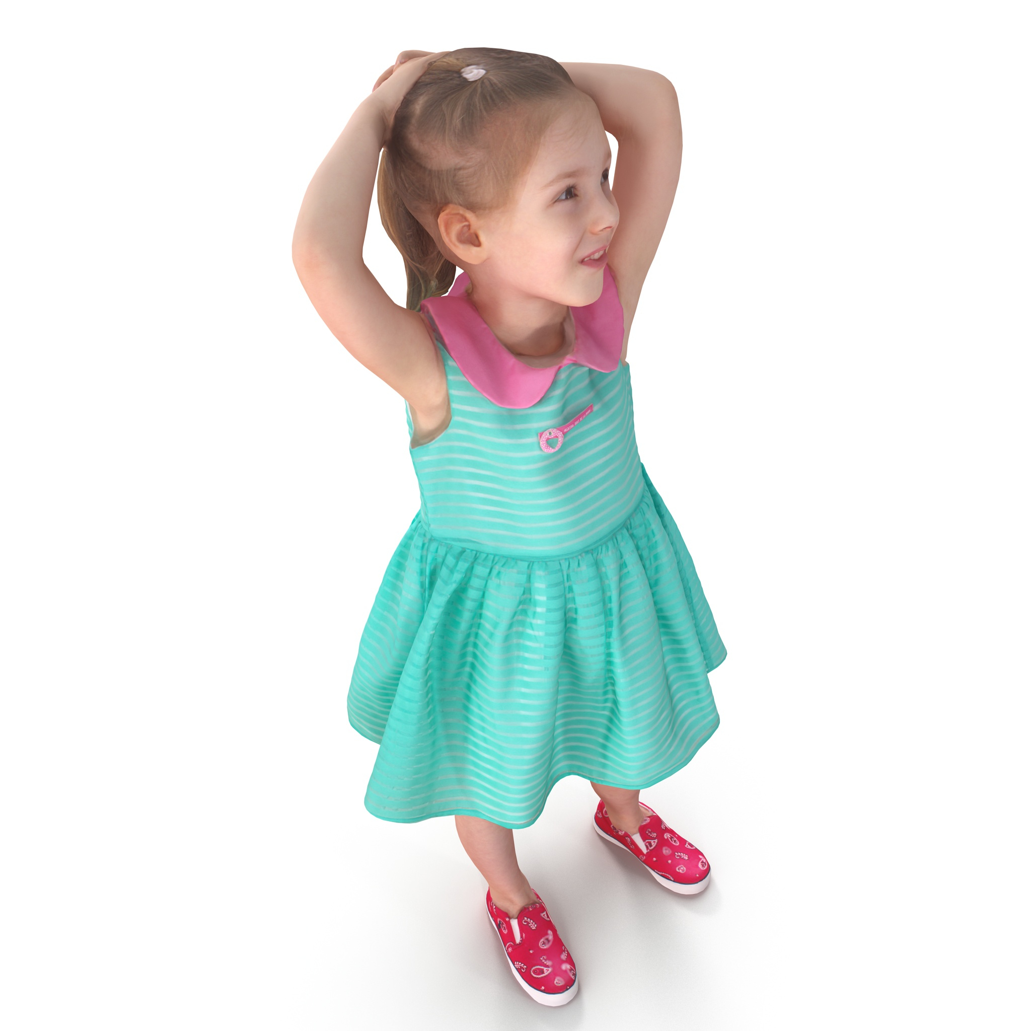 3D child scanned people model - TurboSquid 1248188