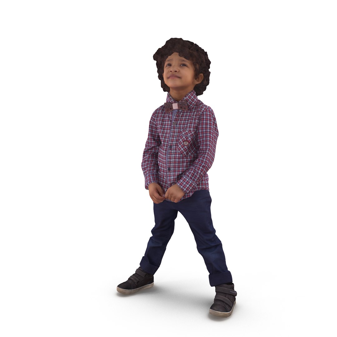3D Child Scanned People Model - TurboSquid 1248188