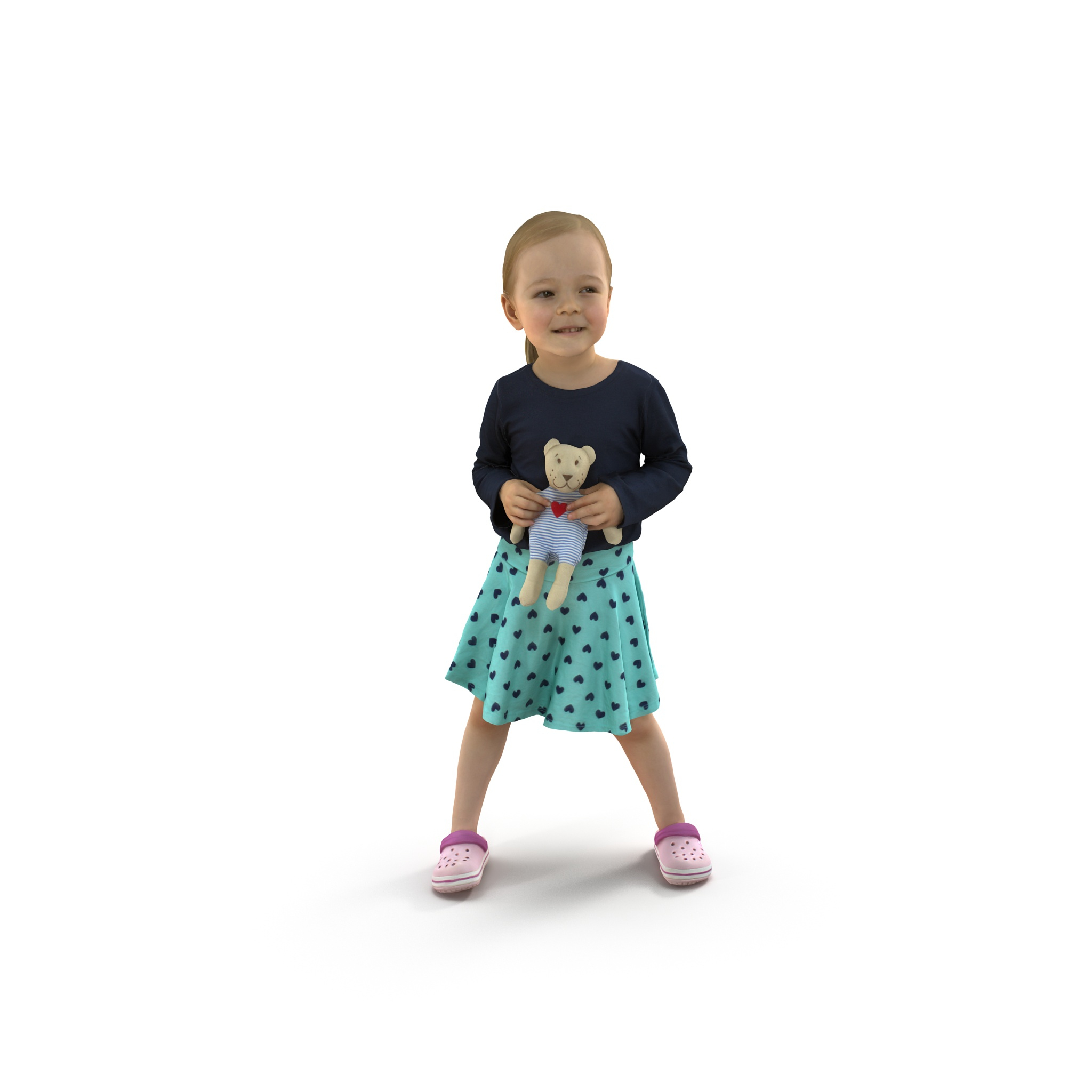 3D child scanned people model - TurboSquid 1248188